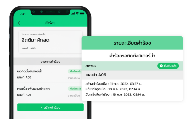 Myket.in.th – โปรแกรมบริหารจัดการ ตลาดแผงค้าปล่อยเช่า